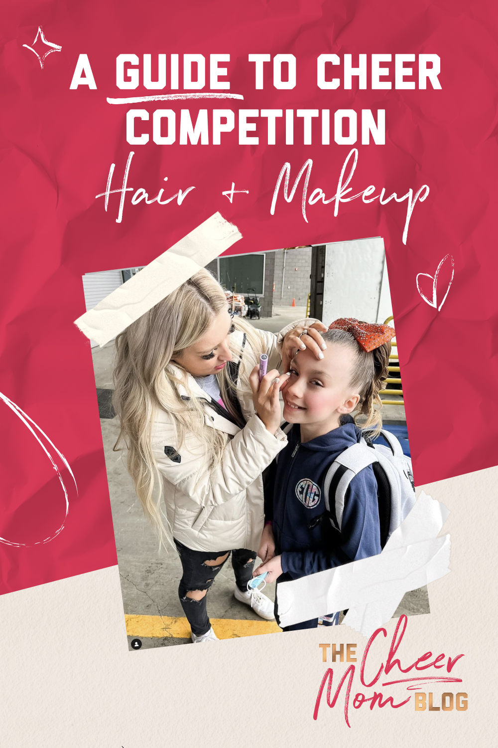 A Guide to Cheer Competition Hair and Makeup - The Cheer Mom Blog